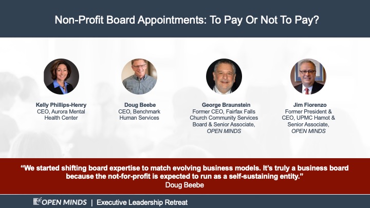 To Pay, Or Not To Pay, The Non-Profit Board - OPEN MINDS
