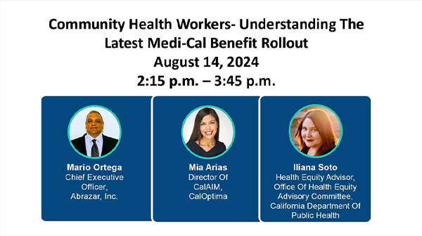 Community Health Workers – Understanding The Latest Medi-Cal Benefit ...