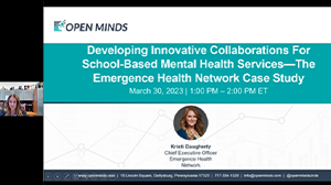 Developing Innovative Collaborations For School-Based Mental Health Services—The Emergence ...