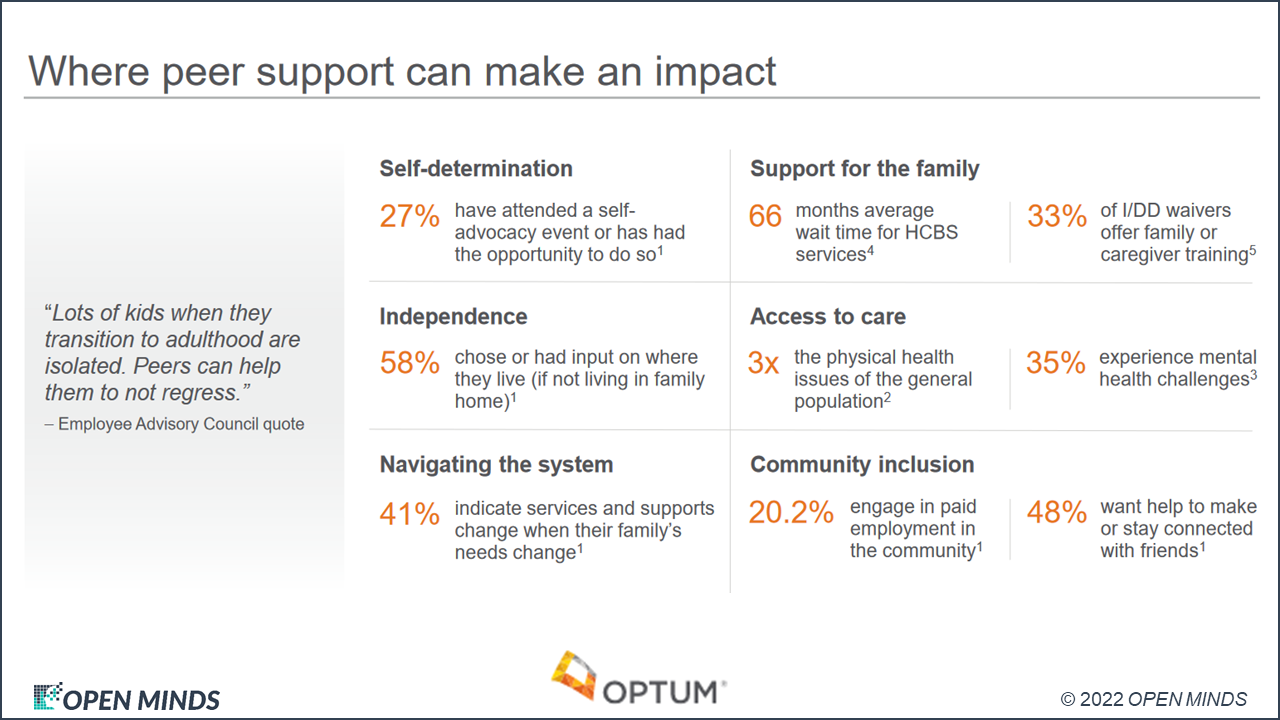 Peer Support - The Next Generation - OPEN MINDS