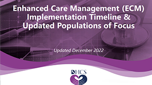 CalAIM Enhanced Care Management (ECM) Implementation Timeline & Updated ...