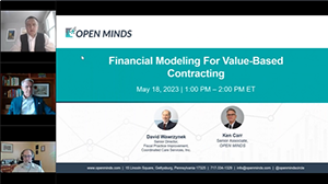 Financial Modeling For Value-Based Contracting - OPEN MINDS