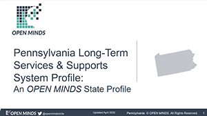 Pennsylvania Dual Eligible System: An OPEN MINDS State Profile - OPEN MINDS