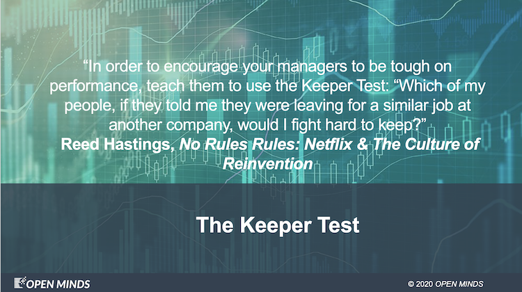 The Keeper Test - OPEN MINDS