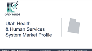 Utah Health & Human Services System State Profile Report - OPEN MINDS