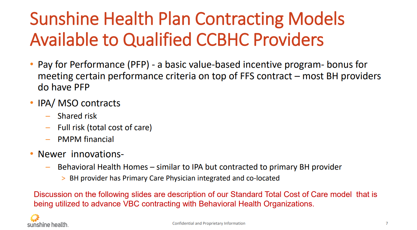 Value-Based Care For Consumers With Behavioral Health Disorders: A ...